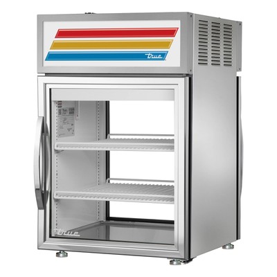 True 24" Countertop White Pass-Thru Refrigerated Merchandiser | eBay