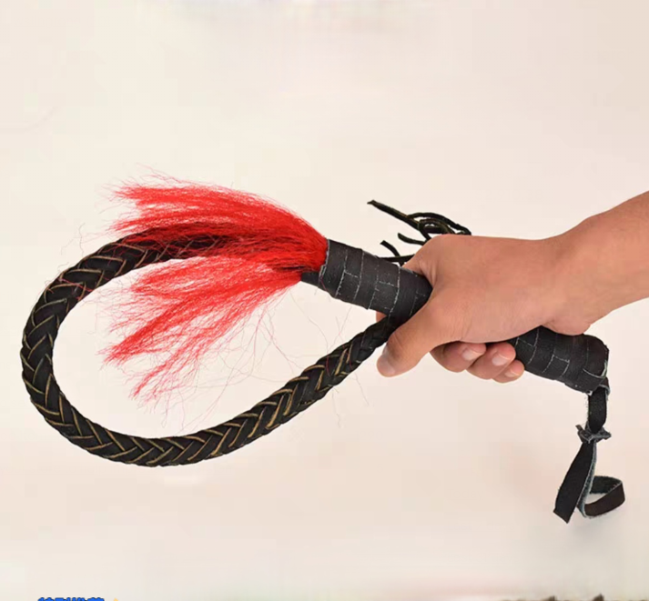 Handmade Leather Horse Whip Bull Whip Cowboy Horsewhip 001 | eBay