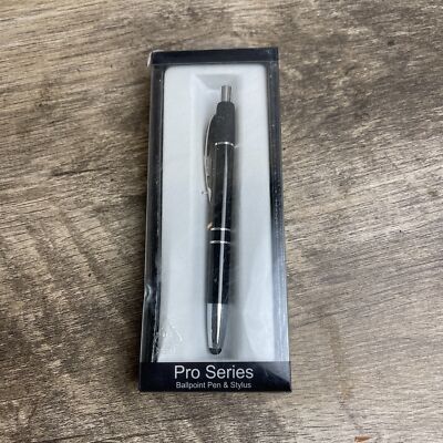 Staples Pro Series Black Silver 2-in-1 Multifunctional Ball Point Pen ...