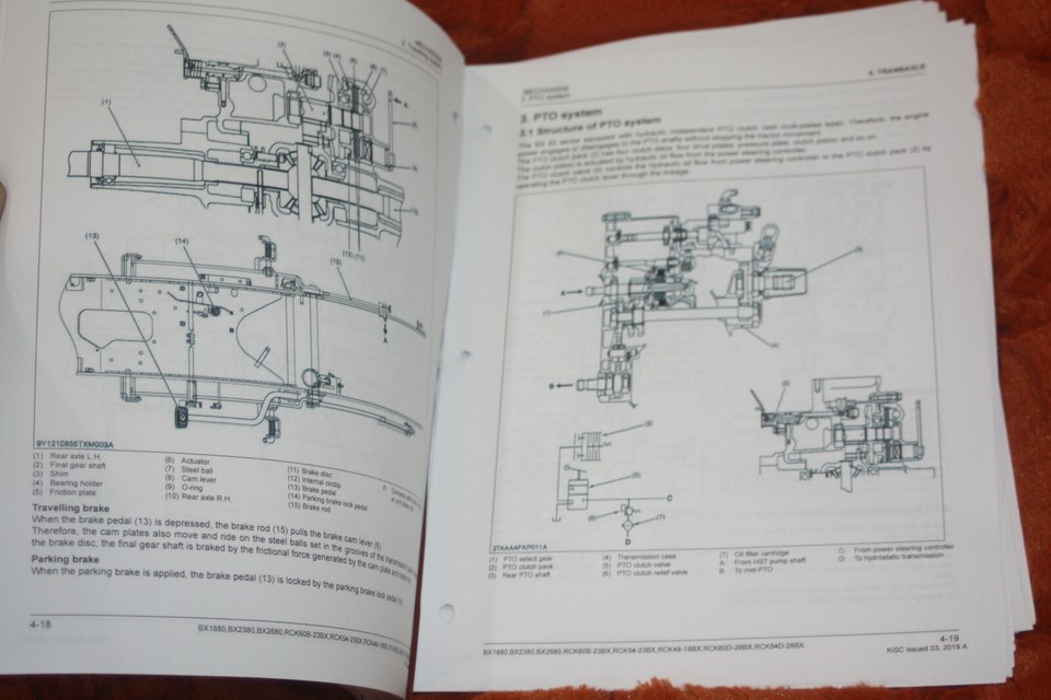 MAHINDRA 2555 shuttle Tractor SERVICE WORKSHOP REPAIR MANUAL BINDER | eBay