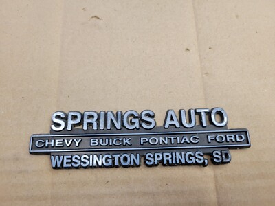 Springs Auto Chevy Wessington Springs South Dakota Car Dealership ...