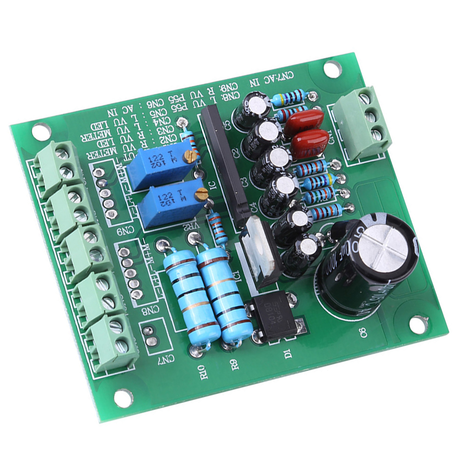 2pcs VU Meter Warm Back Light Recording + Audio Level Amp With Driver ...