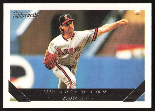 1993 Topps Gold Steve Frey #728 California Angels | eBay