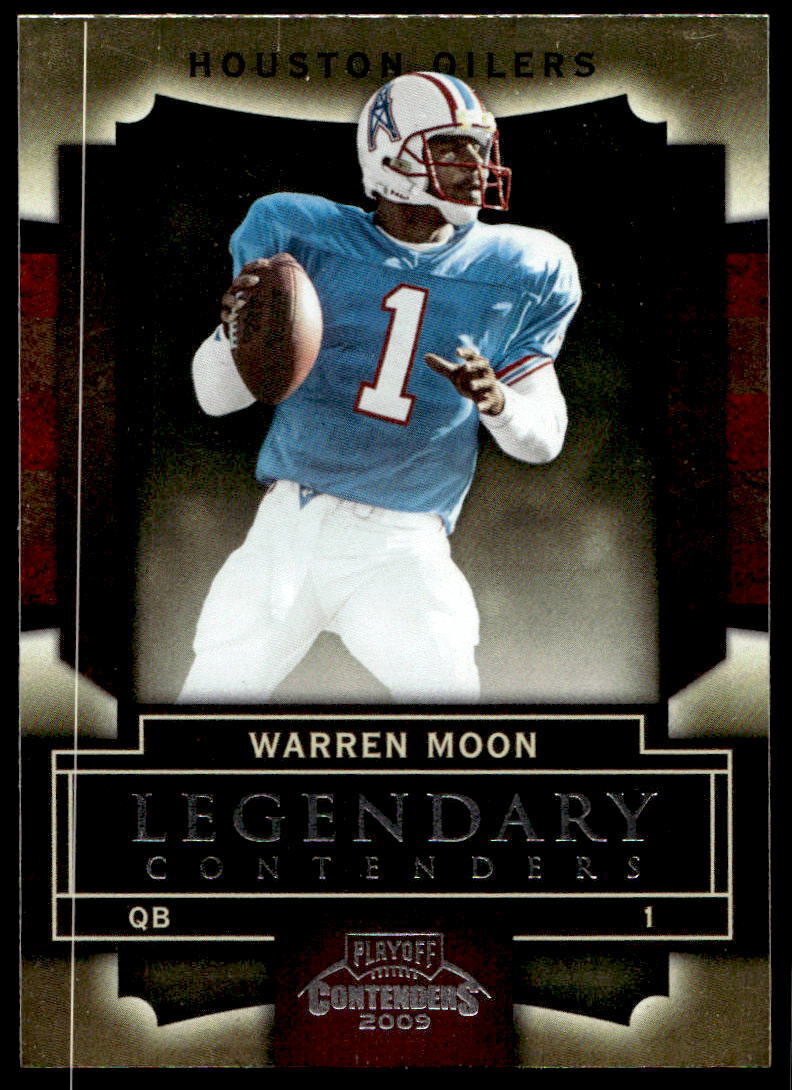 2009 Playoff Contenders 82 Warren Moon Houston Oilers Football Card | eBay