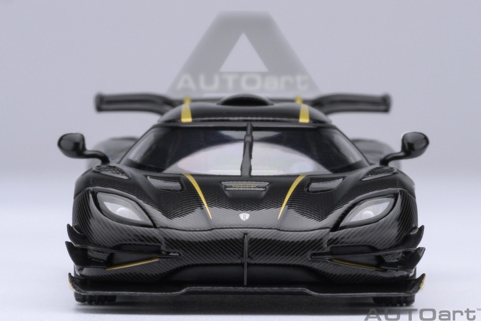 1/64 Koenigsegg One:1 Carbon Fiber Diecast Model Car By AUTOart 20043 ...
