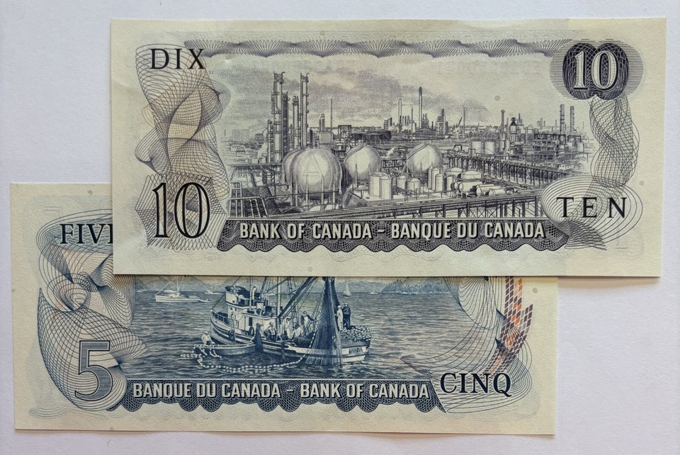 Scarce ⭐️Matching Low Serial Numbers Banknotes ⭐️Canada Scenes Series ⭐ ...
