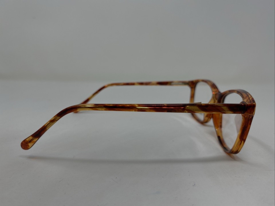 Enhance 4159 OAK 52-17-140 Amber Oak Plastic Full Rim Eyeglasses Frame ...