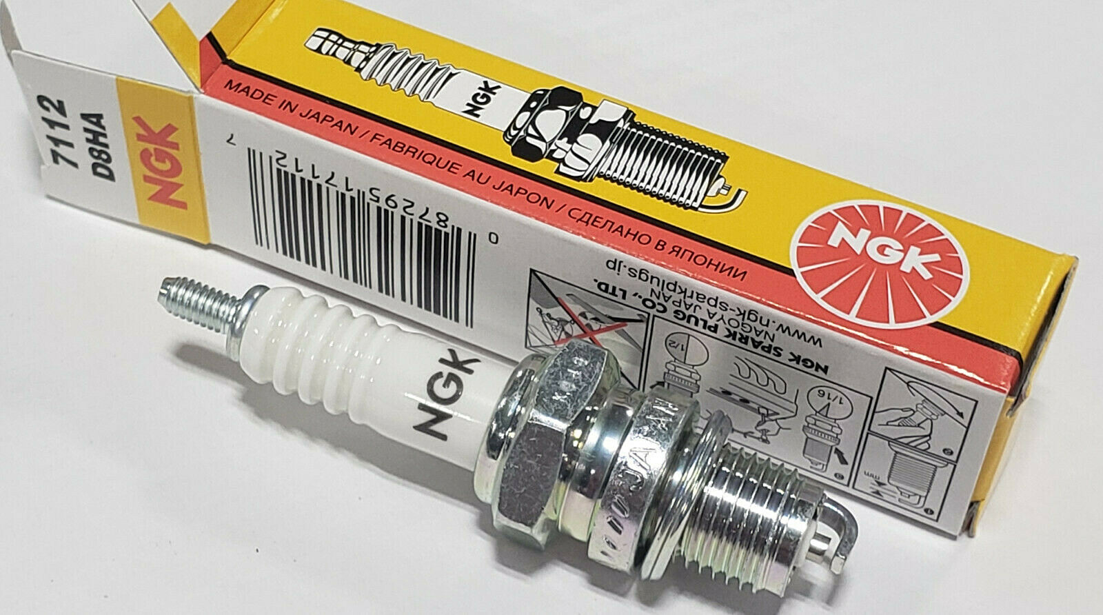 NGK D8HA - Alternative spark plugs