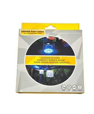 Solutions From Science Inflatable Solar Charging Energy Lantern NIB Off ...