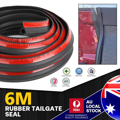 MODIGT TAILGATE SEAL KIT FOR HOLDEN COLORADO RUBBER UTE DUST TAIL GATE ...