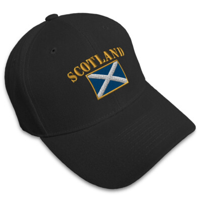 Baseball Cap Scotland Flag Embroidery World Cup Soccer Hats for Men ...
