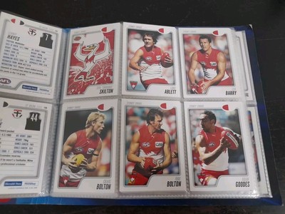 Sydney Swans 2009 AFL Herald Sun Football Cards Plus Knight Caricature ...
