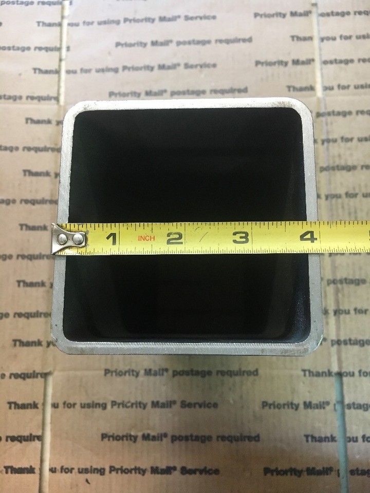 4 X 4 Steel Square Tube 12" Tubing Steel Brace Support Welding 3/16 ...