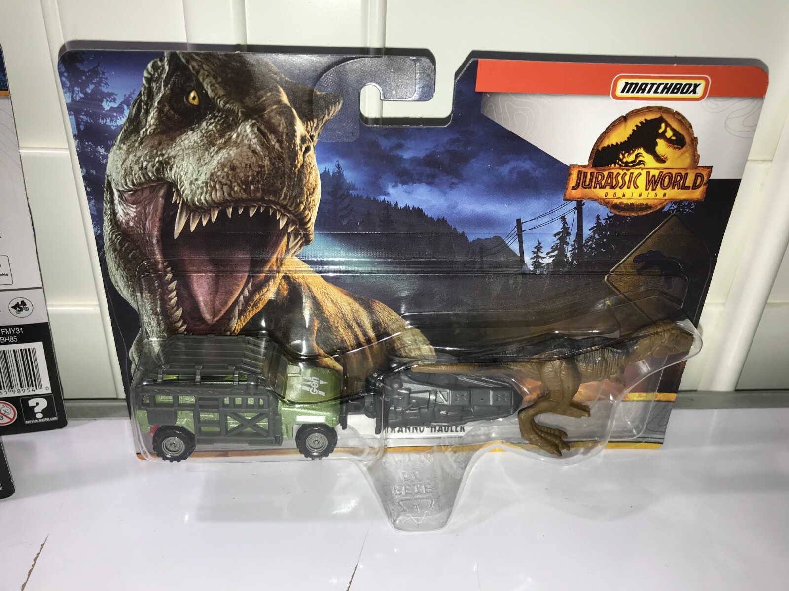Mattel Jurassic World Dominion Tyranno Hauler Matchbox Dinosaur ...