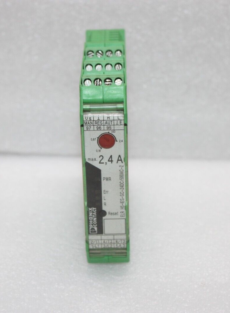PHOENIX CONTACT ELR H5-IES-SC-24DC/500AC-2 SAFTY RELAY 2900414 | eBay
