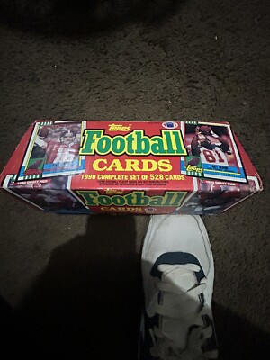 1990 Topps Football Complete Set of 528 Cards | eBay