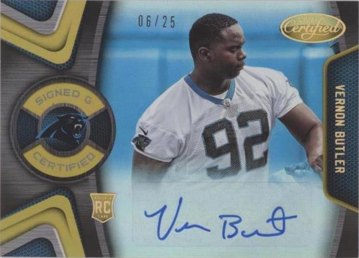2016 Panini Certified - Signed and Certified Vernon Butler #SC-VB ...