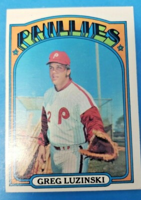 1972 Topps Greg Luzinski Philadelphia Phillies #112 EX-MT | eBay