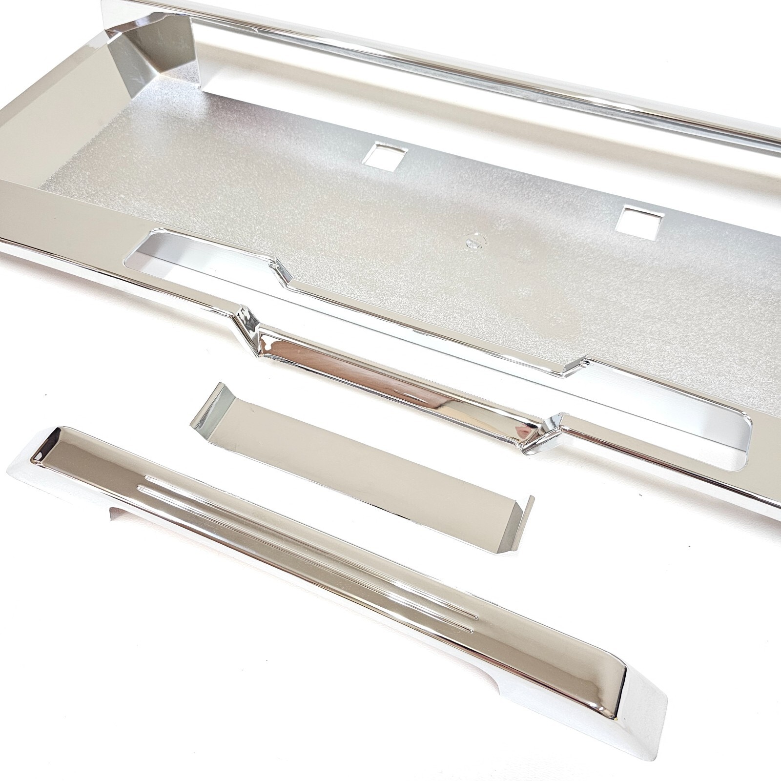 Rear License Plate Trim Cover Frame For 2003-2005 HUMMER H2 SUV Chrome ...