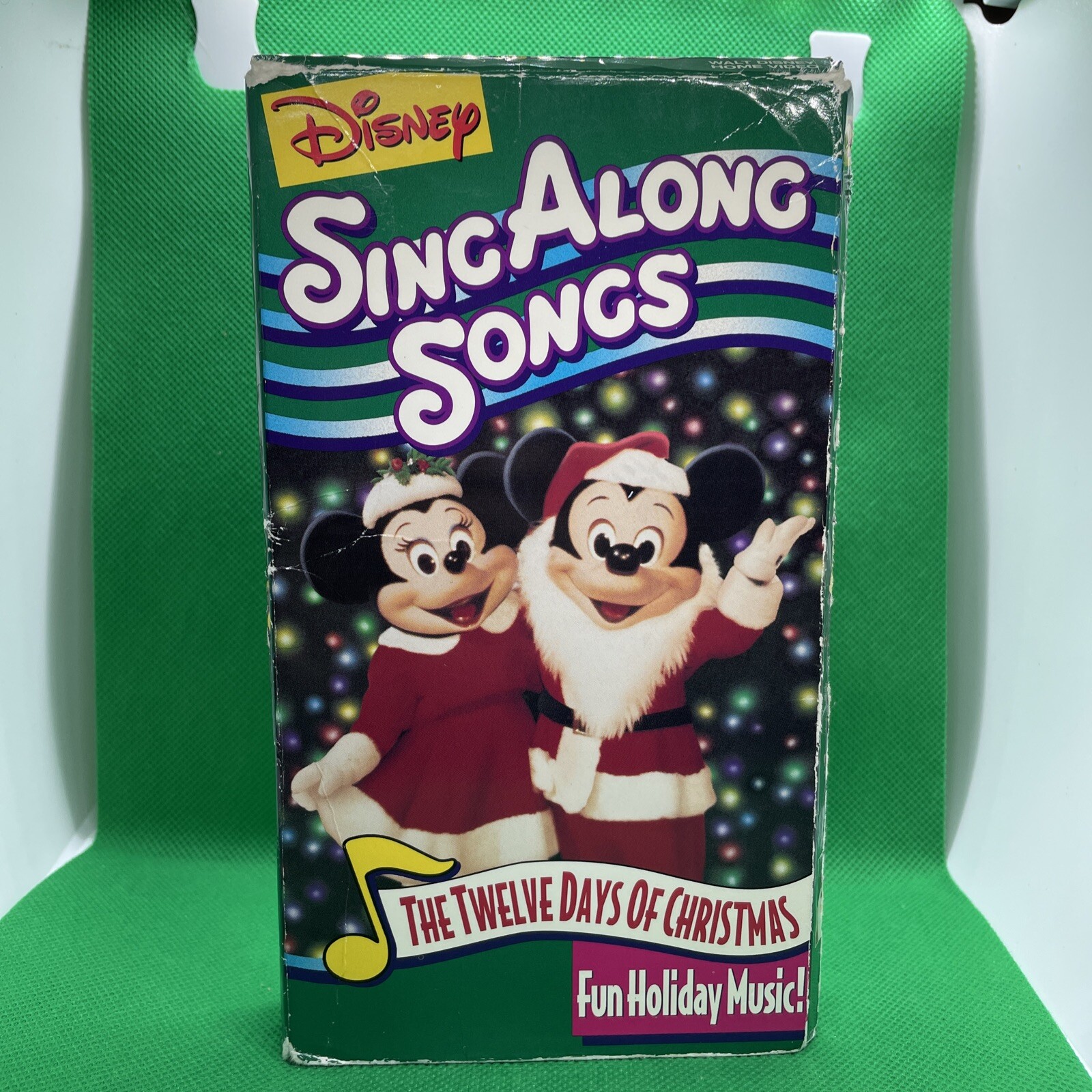 Disney Sing Along Songs The Twelve Days Of Christmas VHS Video Mickey ...