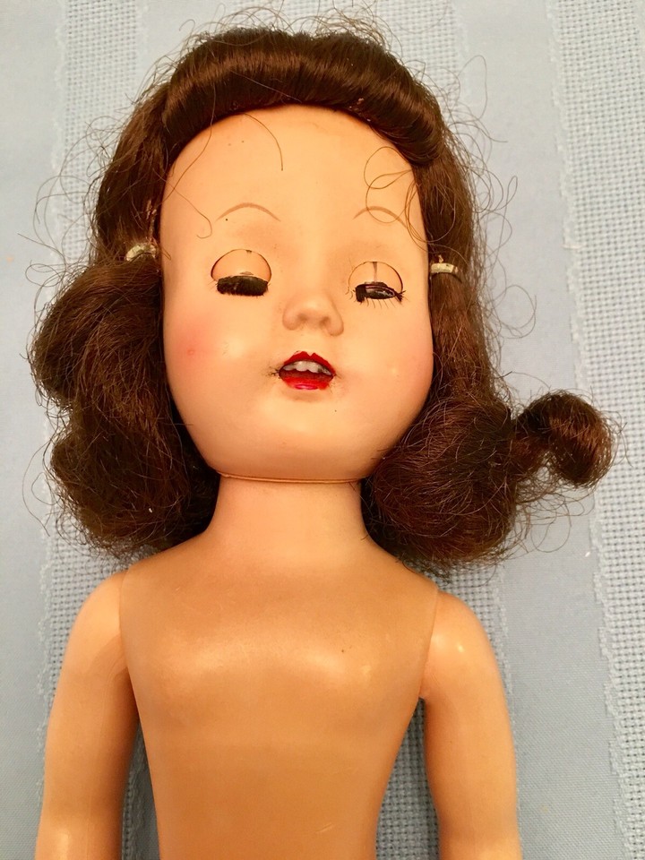 Vintage Roberta Doll Teeth Blue Sleepy Eyes Real Lashes/Hair New Dress ...