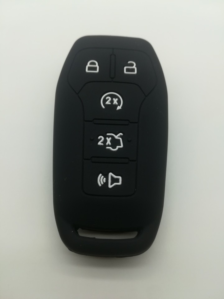 Rubber Remote Key Cover for Ford Fusion Mustang Edge EXPLORER F-150 F ...