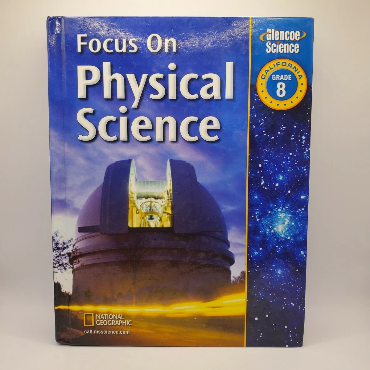 Physical Science Textbook 8th Grade
