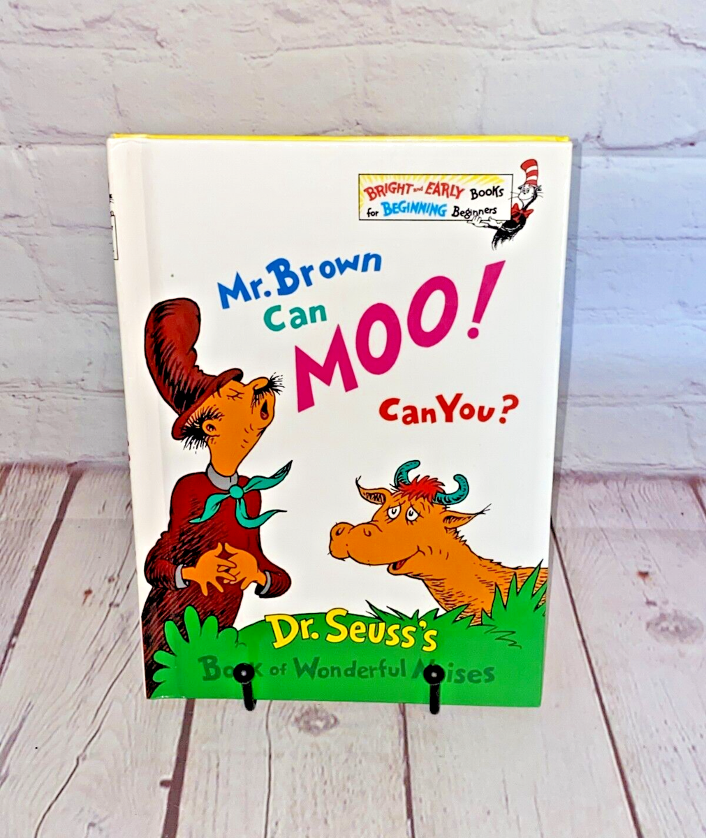 Book Dr Seuss Mr. Brown Can Moo! Can You? By Dr. Seuss, Hardcover ...
