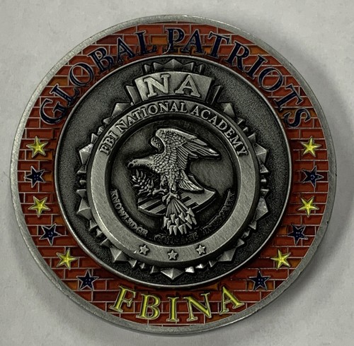 FBI National Academy NA Global Pandemic Global Patriots Challenge Coin ...