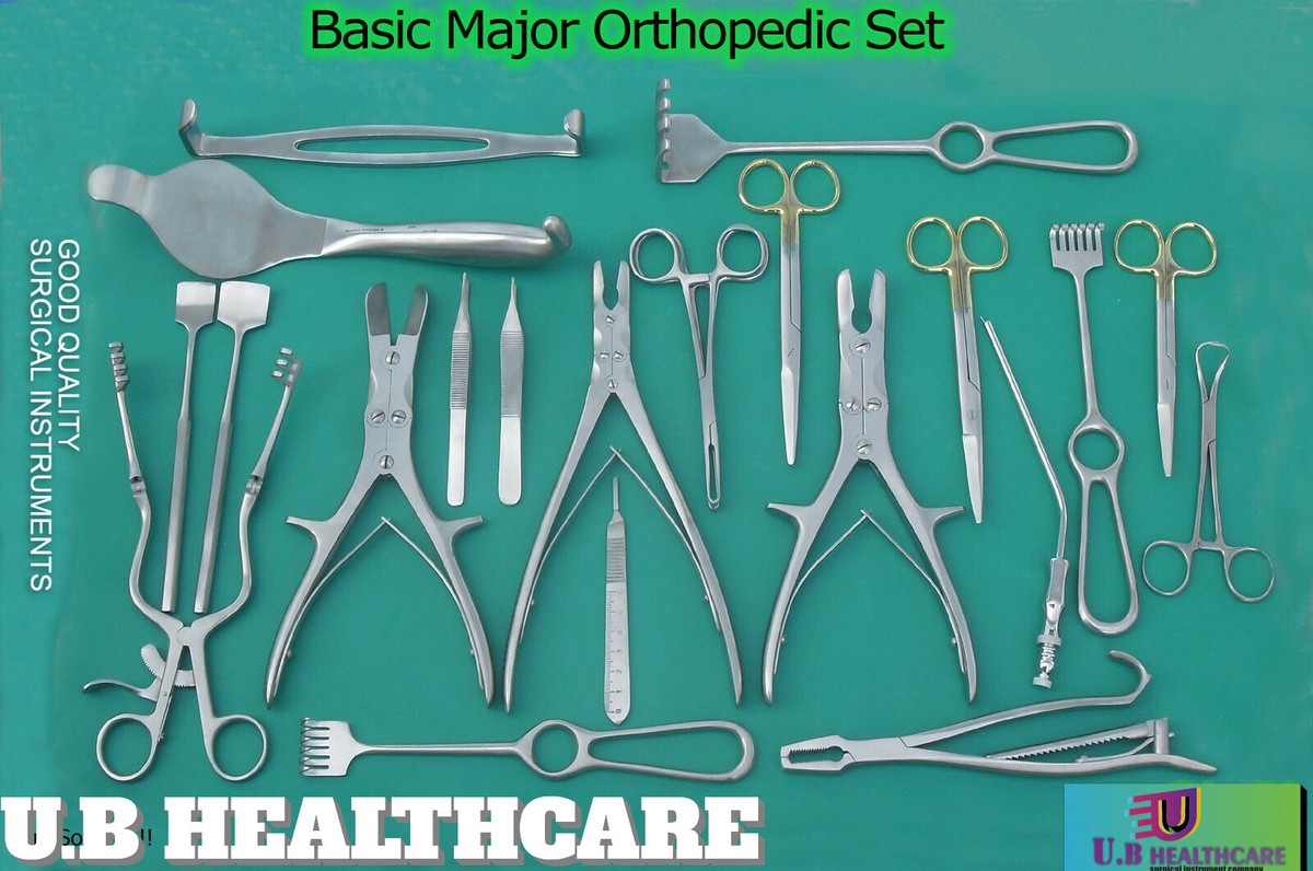 Orthopedic Surgery Tools 10 Assorted Orthopedic Surgical Instruments