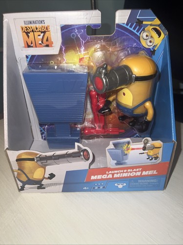 New! Despicable Me 4 Launch & Blast Mega Minion Mel 630996592816| eBay