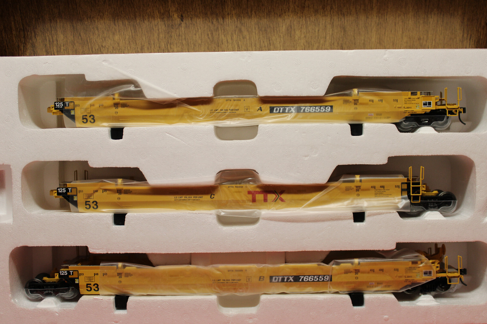 3004055 TTX Gunderson Maxi Stack Well Car 2 Rail NEW IN BOX | eBay