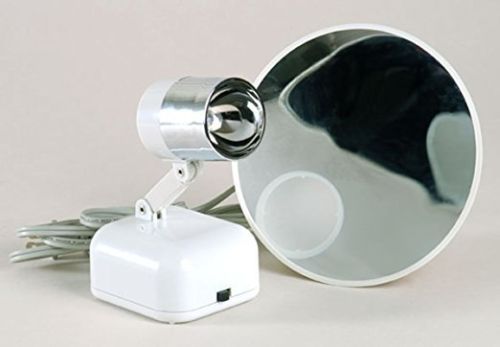 Floxite 15X Supervision Magnifying Mirror Light, Dove White w/ Bright ...