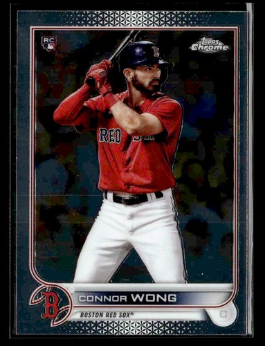 2022 Topps Chrome - #39 Connor Wong RC - Boston Red Sox | eBay UK