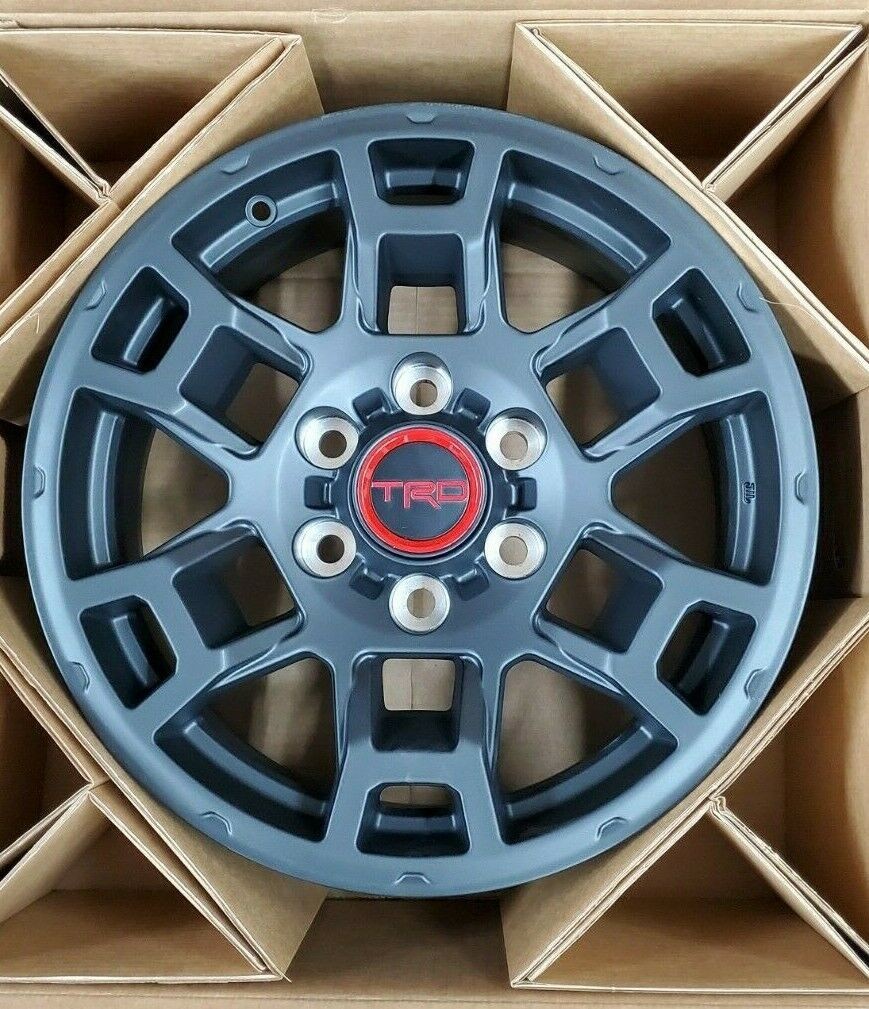 Set of 4 New OEM 17" Toyota Black 4Runner & Tacoma TRD PRO Wheels PTR56 ...