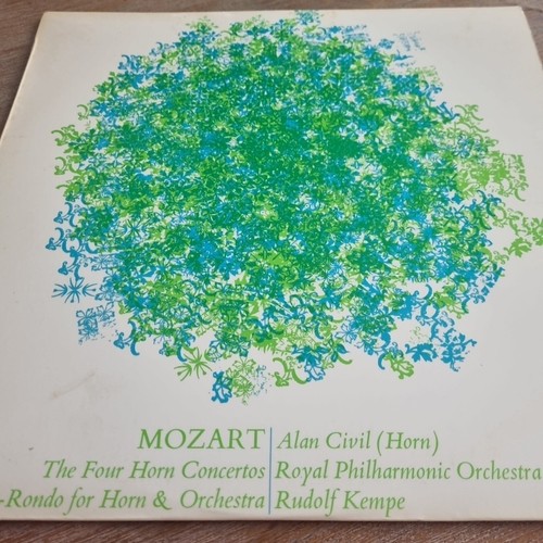 Mozart Four Horn Concertos Alan Civil Rudolf Kempe Royal Philharmonic ...
