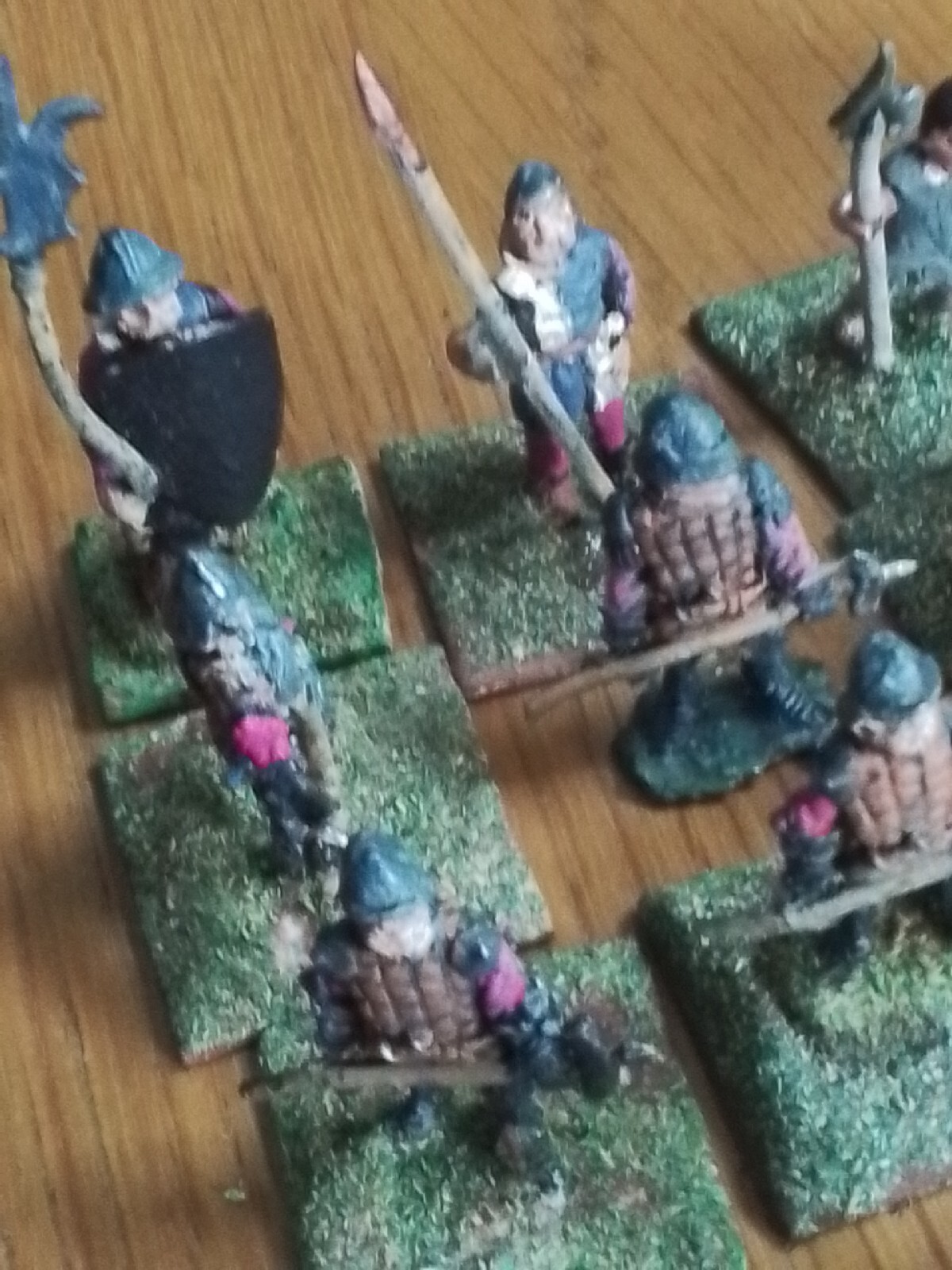 28mm Late Medieval Billmen / 2HW. Metal | eBay UK