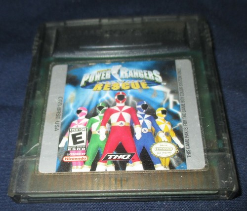Power Rangers: Lightspeed Rescue (Nintendo Gameboy Color, 2000 ...
