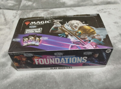 MTG Magic Foundations Play Booster Box New English Sealed Magic | eBay