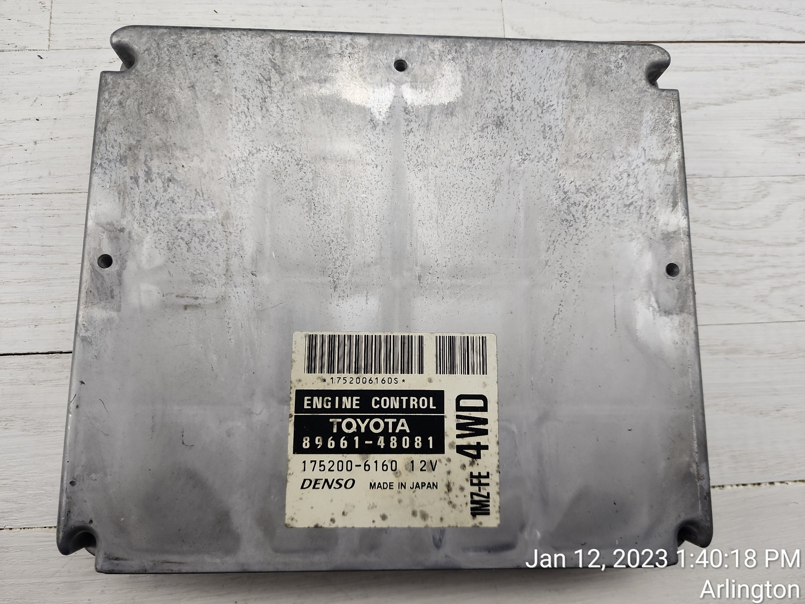 2000 Lexus RX300 Engine Computer Control Module ECU ECM 89661-48081 | eBay