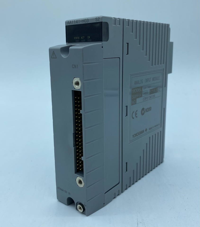 YOKOGAWA AAI141 AAI141-H03 STYLE S2 ANALOG INPUT MODULE w/ CN1 ATK4A-00 ...