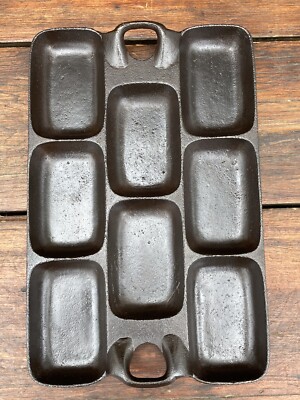 G. F. Filley #3 Cast Iron Gem Pan | eBay