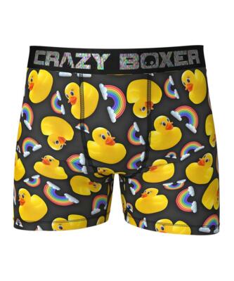 Crazy Boxer Rainbow Pride Ducky Sparkle Band Colorful Boxer Briefs NWT ...