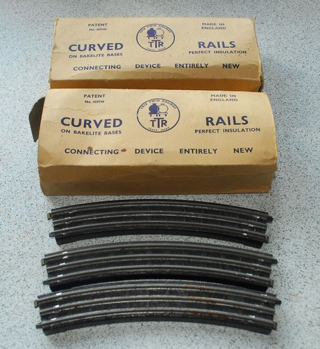 Trix Railway TTR 3 Rail Track straight & Curved | eBay