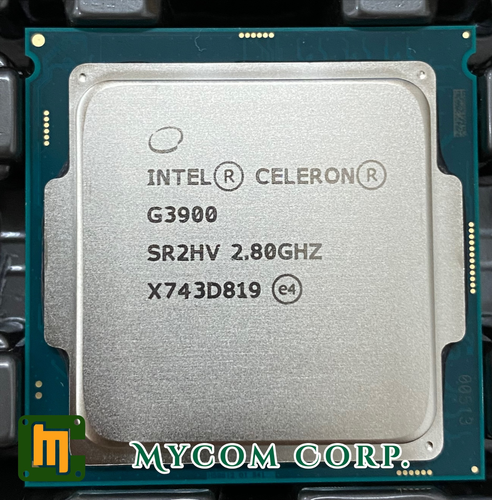 Intel Celeron Dual-Core G3900 SR2HV 2.80GHz 2MB LGA1151 Desktop ...