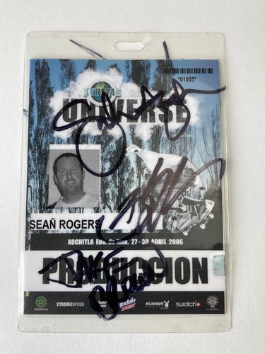SIGNED Pass Danny Way, Chad Kagy, Bob Burnquist, Jake Brown, Bucky ...