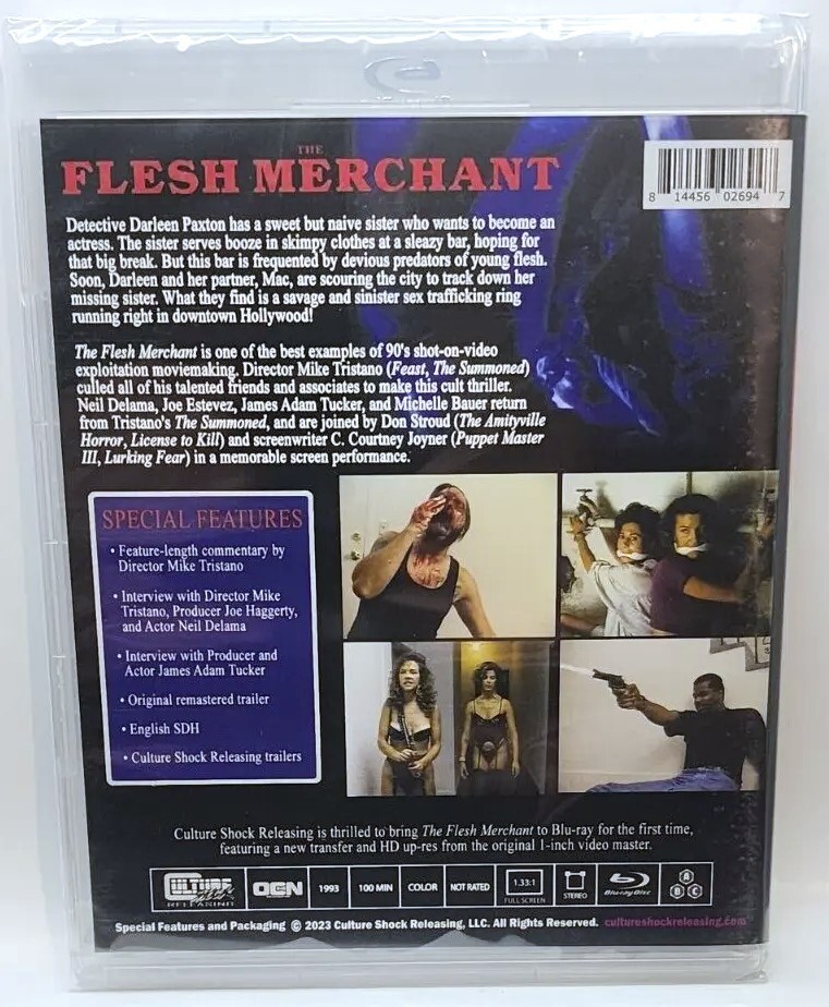 The Flesh Merchant Blu Ray 1993 Culture Shock Joe Estevez Vinegar ...