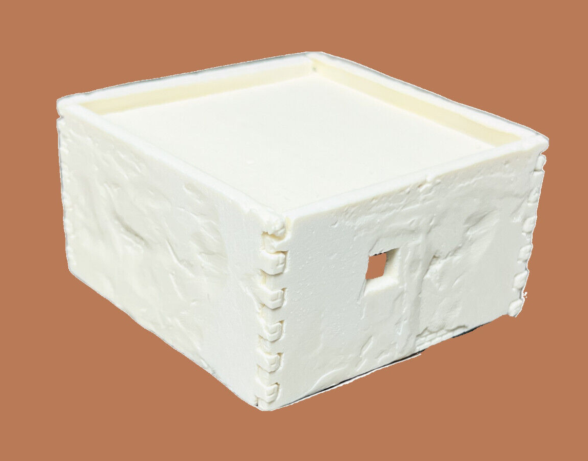 1/72 Scale Adobe Stucco Model Buildings Terrain Kit WWII Diorama ...