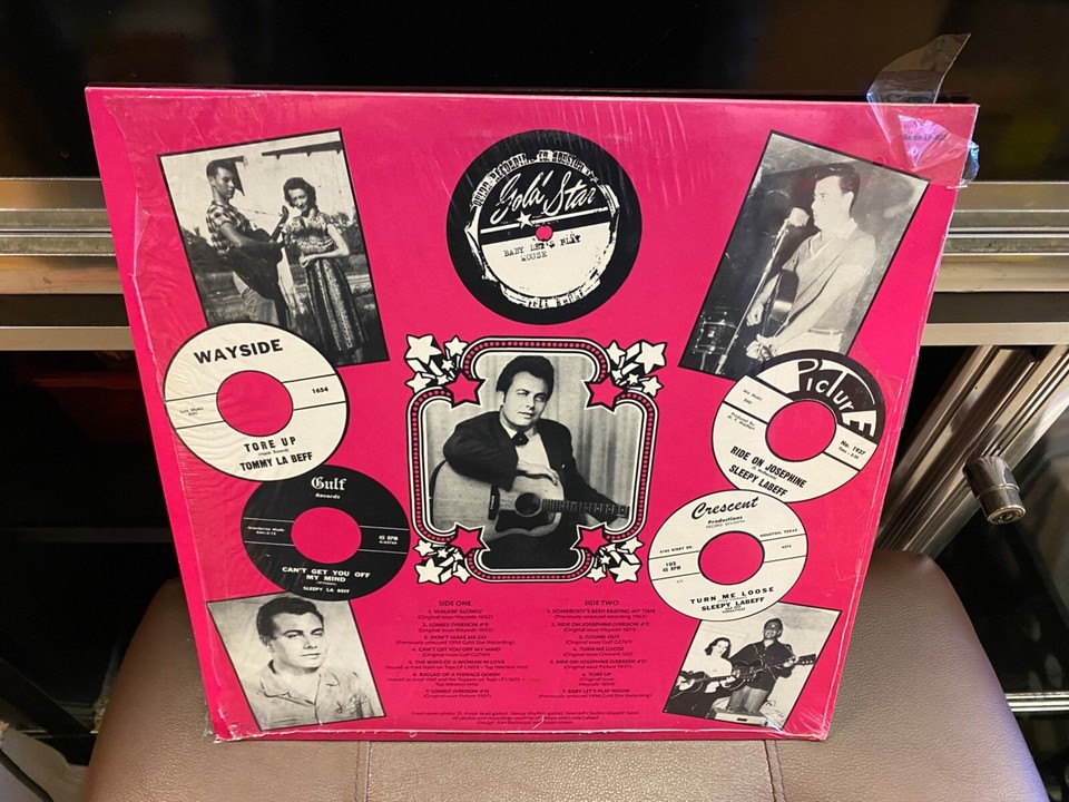 Sleepy LaBeef Early Rare and Rockin' SIdes LP Baron [rockabilly] VG+ in ...