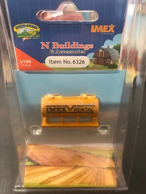 Imex N Scale Fuel Tank Large Resin Built-up by PERMA-SCENE 1:160 No ...